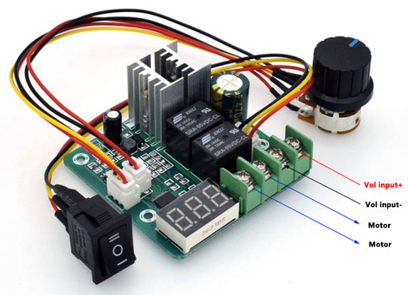 PWM controller | DC motor PWM controller | Bends